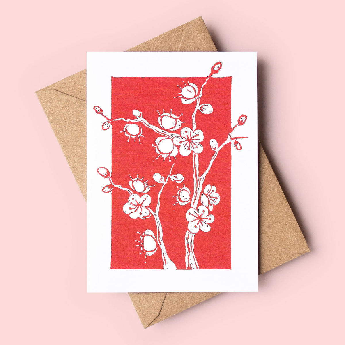 Blossom Art Card – Sheffield Makers Hunters Bar
