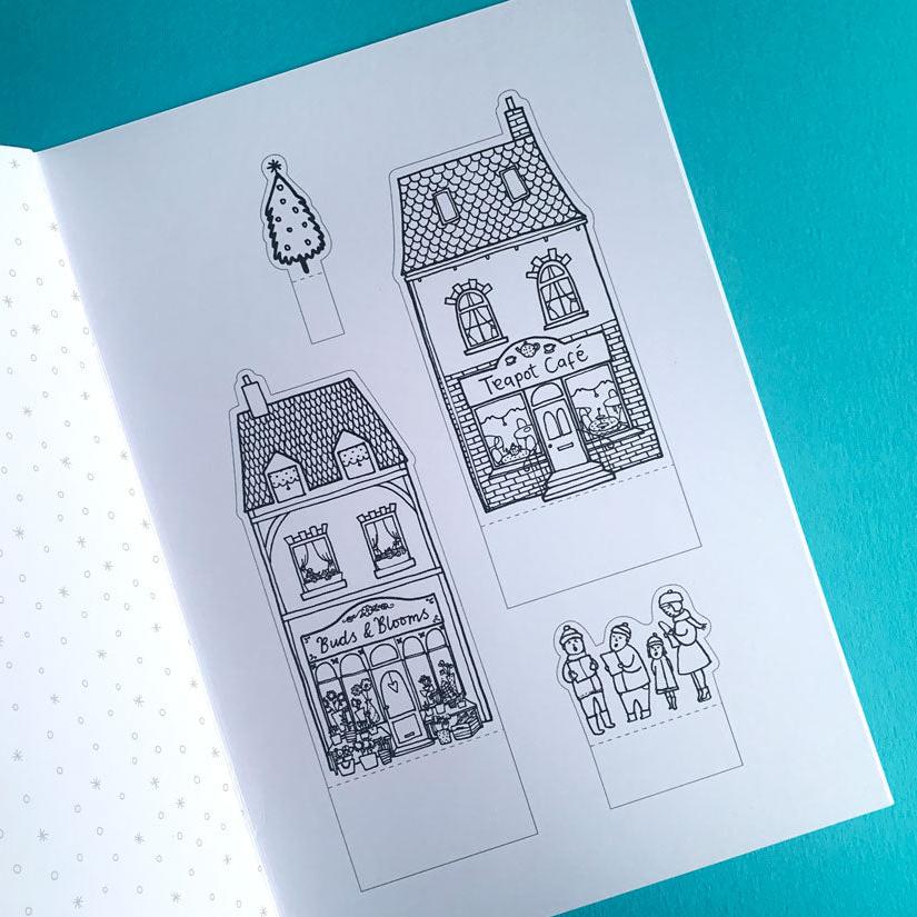 PAPER VILLAGE BOOK - Paper Craft Activity Book – Sheffield Makers ...