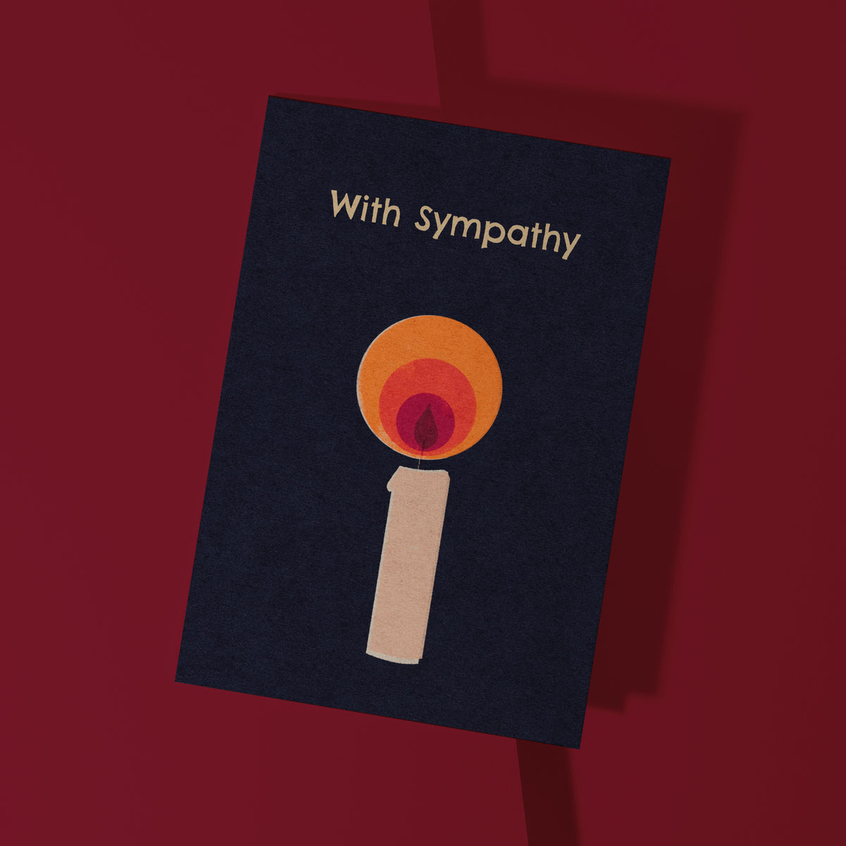 With Sympathy Card – Sheffield Makers Hunters Bar